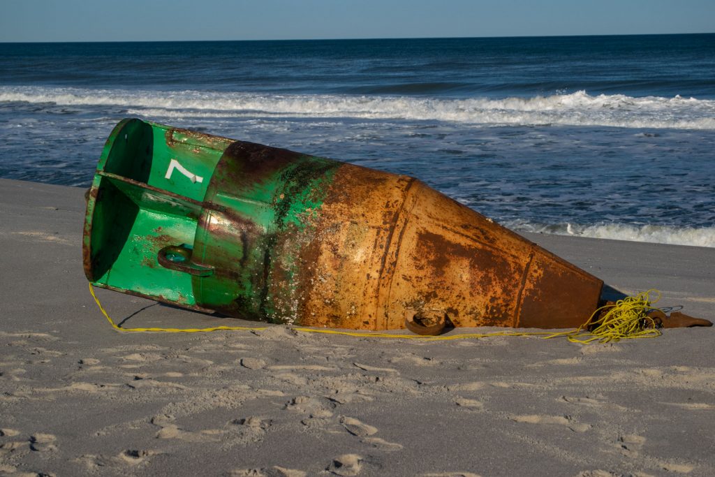 Giant Buoy Washes Up on Brick Beach: Where Did It Come From? – Brick ...