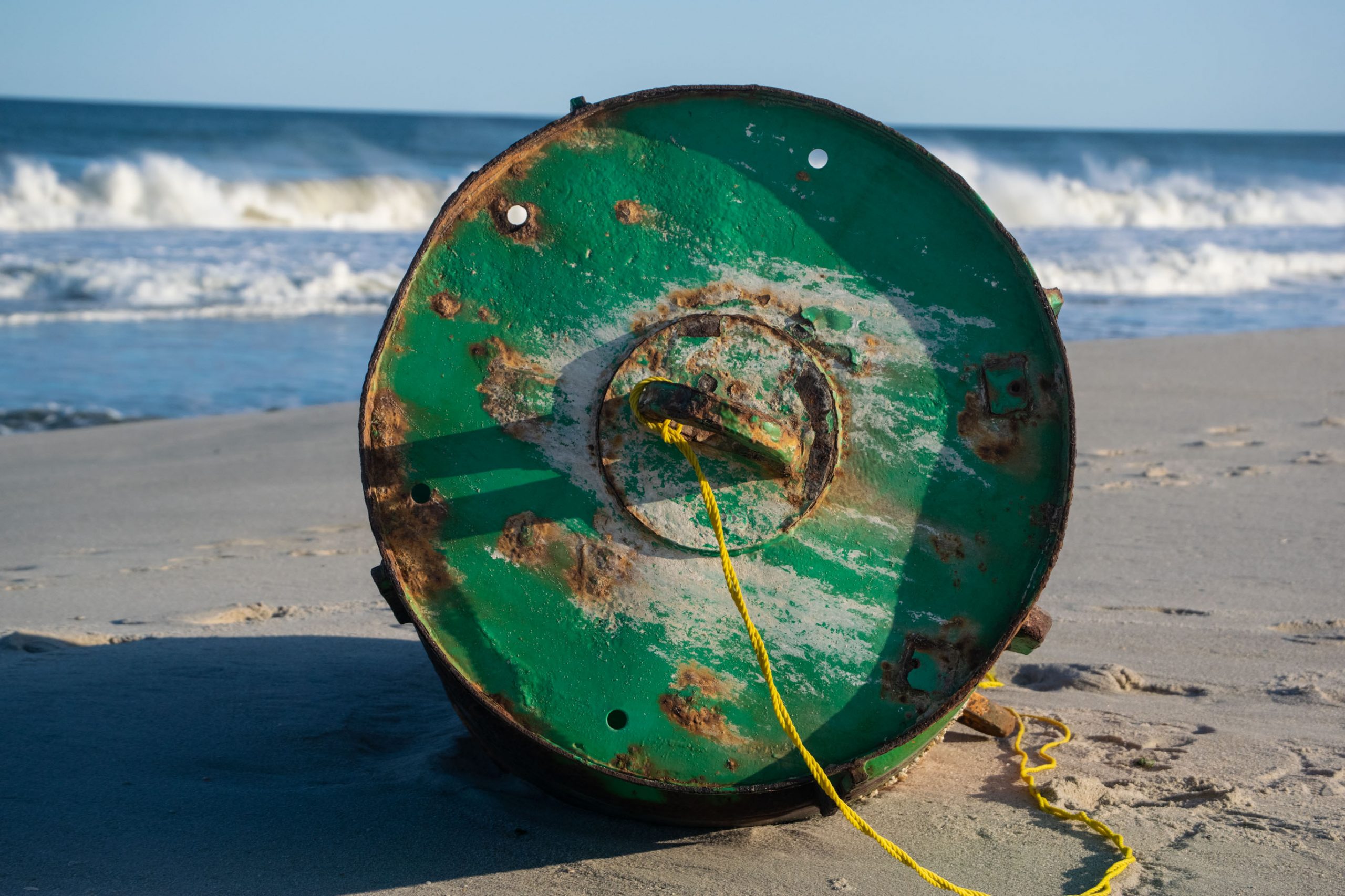 Giant Buoy Washes Up on Brick Beach: Where Did It Come From? – Brick ...