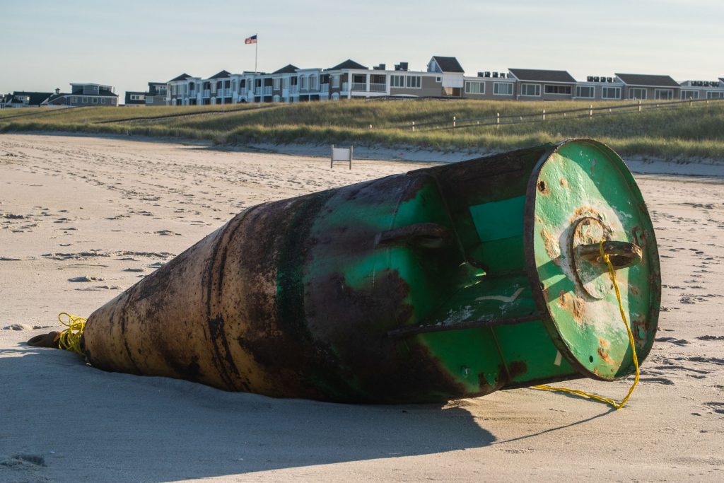 Giant Buoy Washes Up on Brick Beach: Where Did It Come From? – Brick ...
