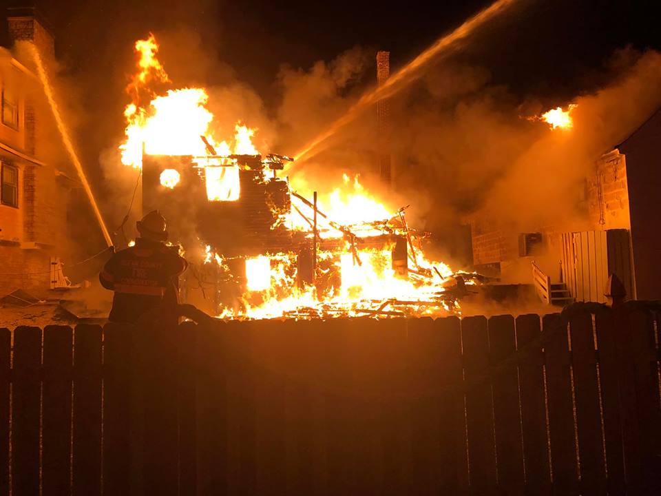 Fire Destroys Oceanfront Home in Lavallette, Crews Still on Scene ...
