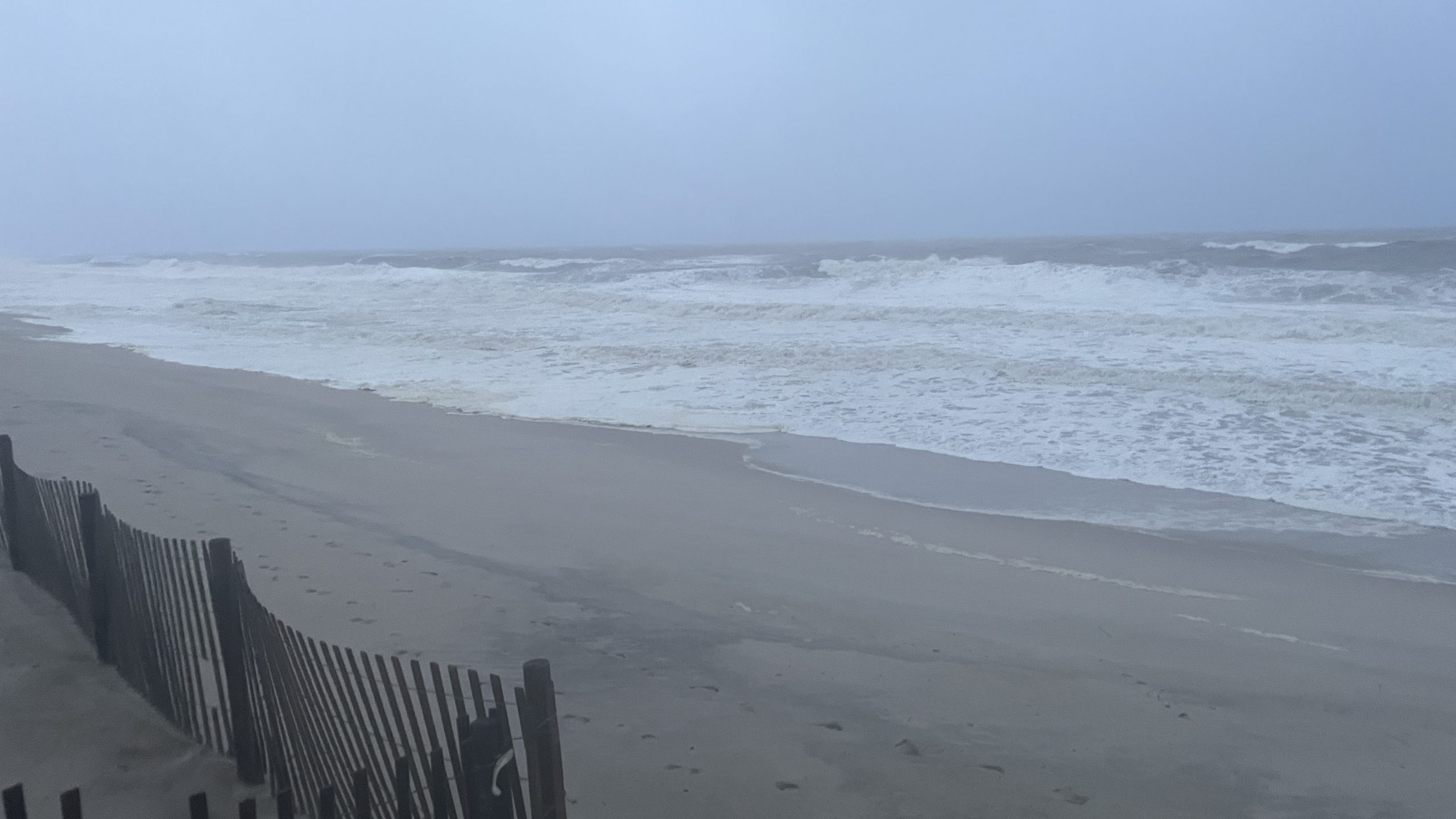Cyclone Ophelia Pounds Local Beaches: Erosion, Heavy Surf, High Winds ...