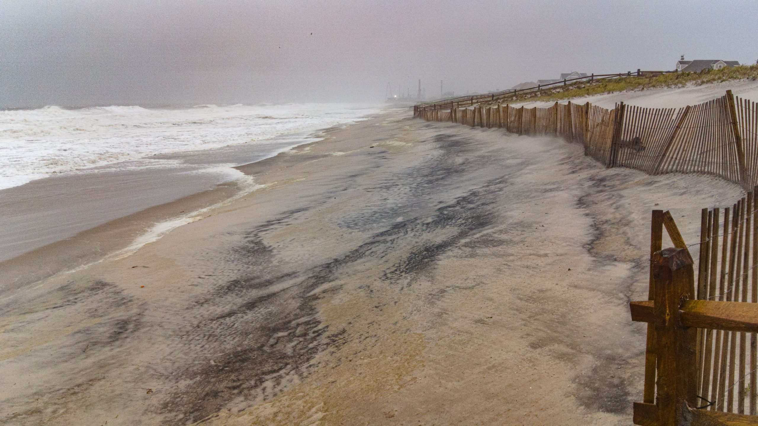 Cyclone Ophelia Pounds Local Beaches: Erosion, Heavy Surf, High Winds ...